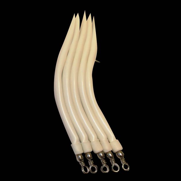 Gummimakk 3/0 hvit (5pk) – Hobbyfabrikken