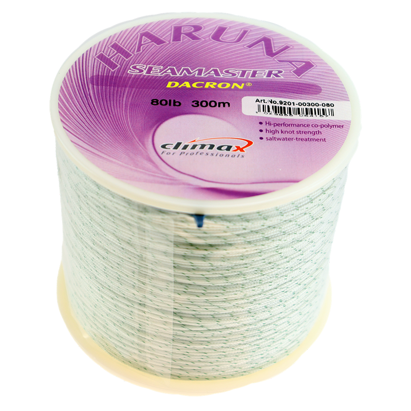 Sene Climax Dacron 300m, 80Ibs, havfiske. – Hobbyfabrikken