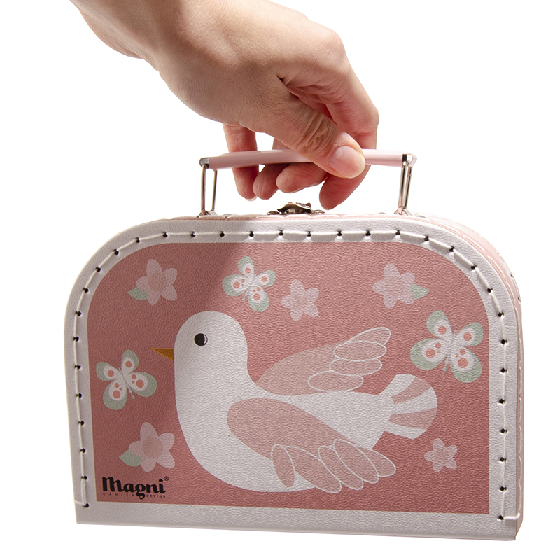 Koffert sett. Tre koselige små barnekofferter. – Hobbyfabrikken