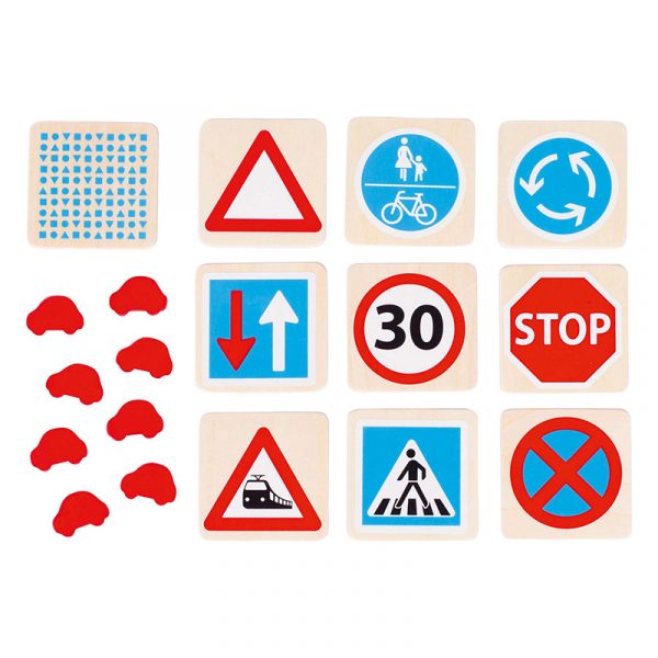 Memory trafikkskilt fra Goki – Hobbyfabrikken