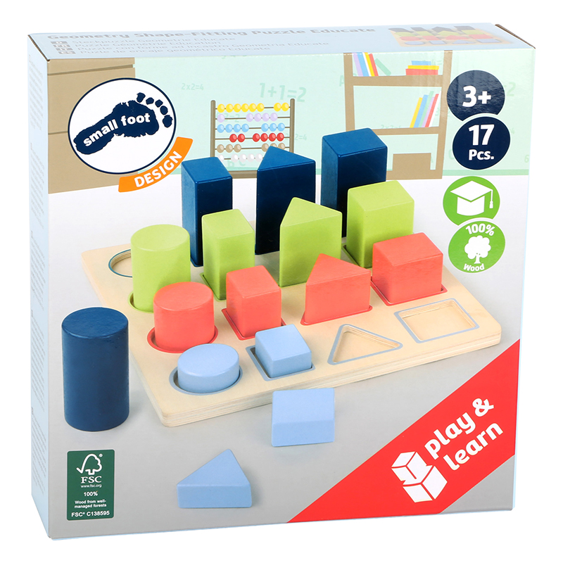 Geometriske former lek og lær – Hobbyfabrikken