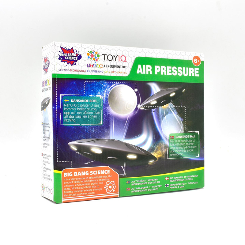 Eksperiment science Air Pressure – Hobbyfabrikken