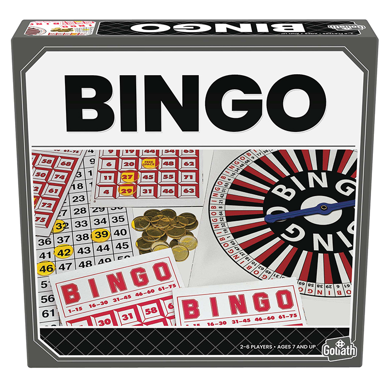 Bingo brettspill 1-75 fra Goliath games. – Hobbyfabrikken