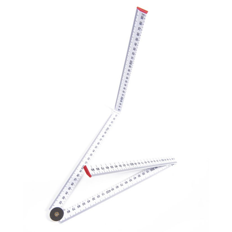 Folde linjal 4 delt. 1000 mm. – Hobbyfabrikken