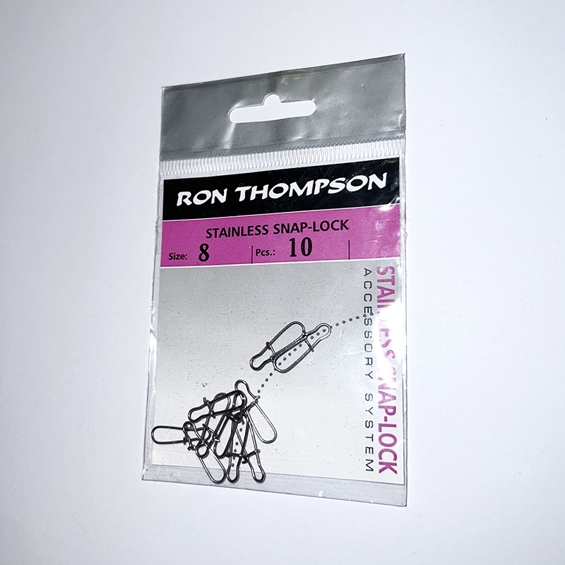 Stainless Snap-Lock, Svivel 8, 10 stk. – Hobbyfabrikken