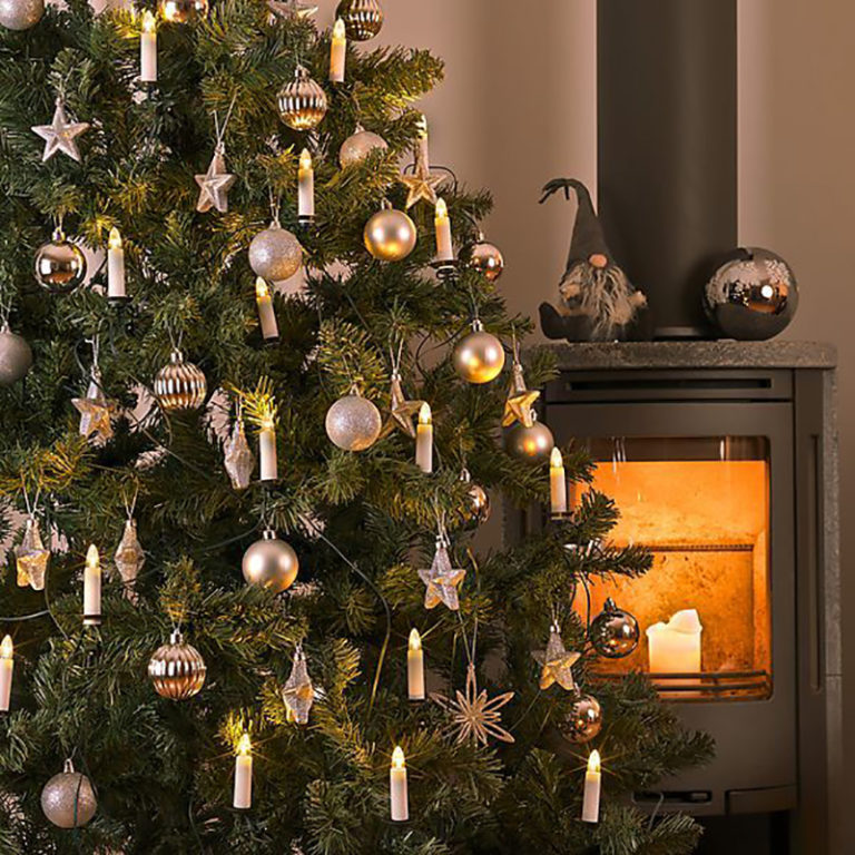 Julelys med klips. 30 stk LED. – Hobbyfabrikken