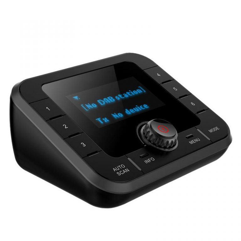 DAB-adapter til hjemmet – Oppladbar/Bluetooth/AUX – Hobbyfabrikken